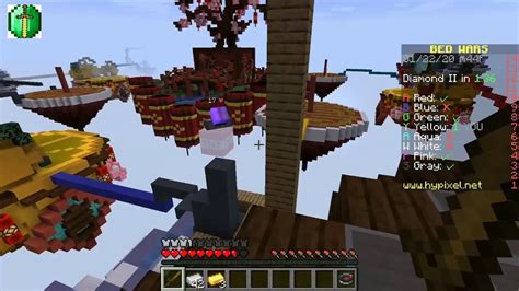 Minecraft Bedwars Gameplay 3 Youtube