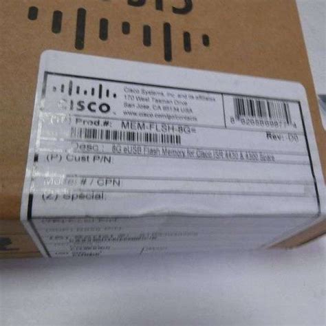 Cisco Flash Memory Card GB Rio Grande Trade