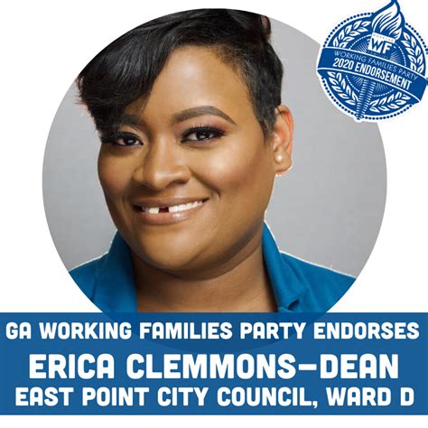 Elect Erica Clemmons Dean Ward D