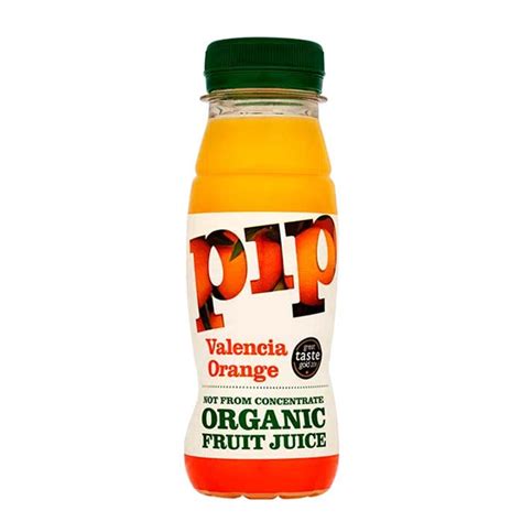 Pip Organic Orange Juice 200ml Multiple Sizes Plantx Uk