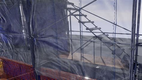 3d Model Modular Scaffolding Set Vr Ar Low Poly Cgtrader