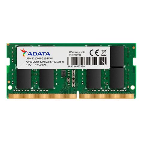 Adata Premier 8gb 3200mhz So Dimm Ddr4 Laptop Memory Single Desertcart India