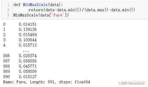 python标准化后预测结果如何还原 python数据标准化处理方法 mob6454cc6e6a40的技术博客 51cto博客