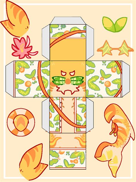 Discover 120 Kaiju Paradise Cubes And Paper Cube Ideas Cube Template