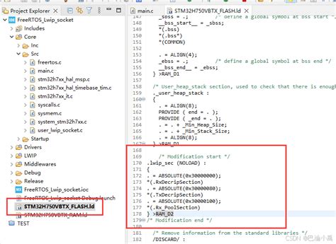 Stm32h750 Cubeide Freertos Eth Lan8720a Lwip Stm32h750 Lan8720 Csdn博客