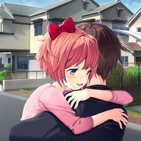 Sayori Hug But Without Tears And Happy Rddlc