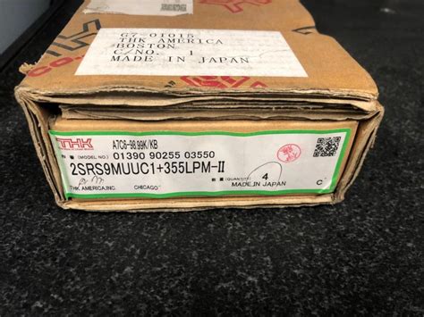 THK SRS Linear Rail Matched Pairs Guide Rail Carriage Linear Slides