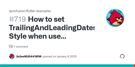 How To Set TrailingAndLeadingDates Style When Use CellBuilder In