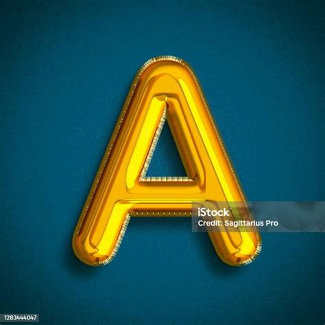 호일 풍선 골드 Abc 황금 풍선 문자 알파벳 텍스트 편지 새해 휴일 생일 축하를위한 금 형 풍선 3d 렌더링 0명에 대한 스톡