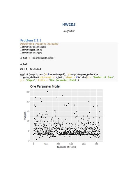HW2 3 Numerical Operations On Dataset HW2 3 4 Problem 2 Importing Required Packages