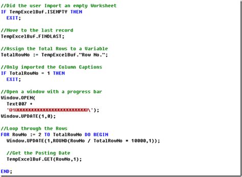 Dynamics NAV R Excel Buffer Part Adeptris