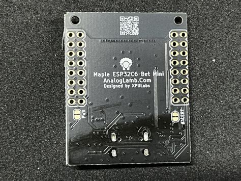 maple esp32c6 bet mini breakout low power risc v esp32c6 board xpu labs