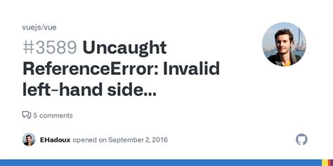 Uncaught Referenceerror Invalid Left Hand Side Expression In Postfix