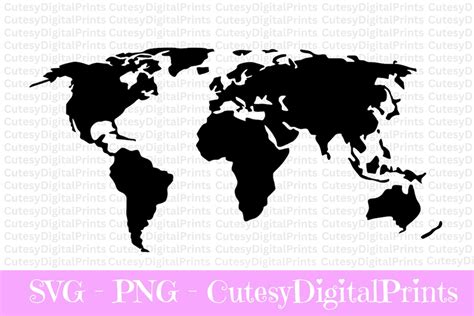 World Map Svg World Svg Travel Svg World Map Clipart Globe Map Svg