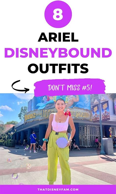 8 Cute Ariel Disneybound Outfit Ideas Disney Outfits Disney Bound