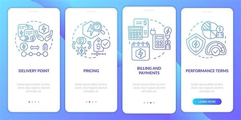 Contract Timeline Of Ppa Blue Onboarding Mobile App Screen Banner Template Download On Pngtree