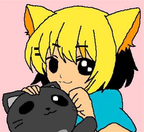 Cute Anime Cat Girl  Anime Cat Girl Blonde S Tenor
