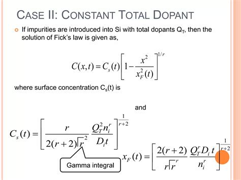 Ic Technology Diffusion And Ion Implantation Pptx Chemistry Science