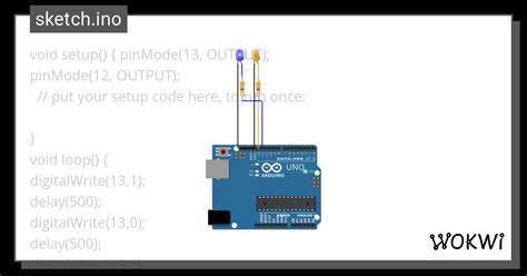 Uji Coba Wokwi Esp32 Stm32 Arduino Simulator