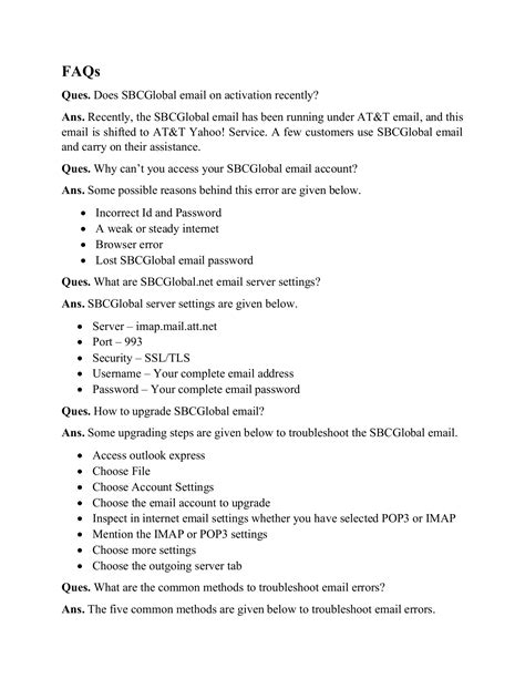 How To Eliminate Error Code 550 From Sbcglobal Email Sbcglobalhelpline Page 3 Flip Pdf