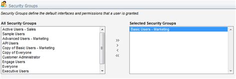 Adding Users To Security Groups