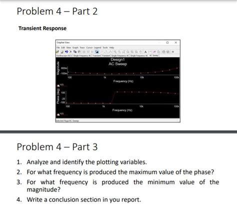 Solved Problem Part Plotting The Circuit Of Figure Chegg Com