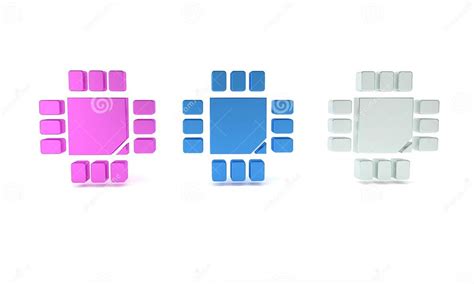 Colorful Computer Processor With Microcircuits Cpu Icon Isolated On White Background Chip Or