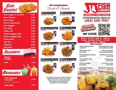 Jj Fish And Chicken Hiring At Milla Slessor Blog