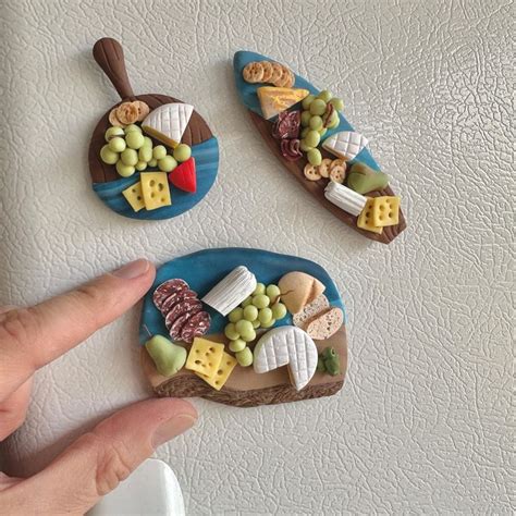 Cute Fridge Magnets Handmade Polymer Clay Magnets Cute Locker Decor