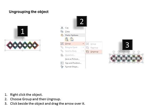 Sr Six Staged Diamond Process Flow Diagram Flat Powerpoint Design PowerPoint Slides Diagrams