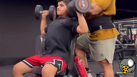 تمرینات سخت و طاقت فرسای هادی چوپان برای پسرش محمد حافظ فیلو