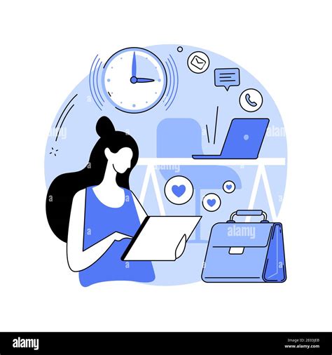 Procrastination Abstract Concept Vector Illustration Stock Vector Image