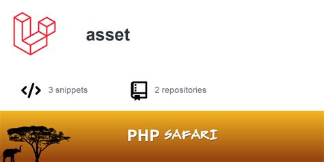 Laravel Function Asset Php Safari