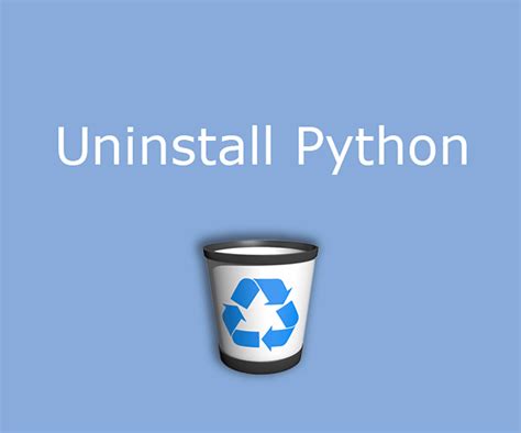 Как удалить python целиком и без ошибок