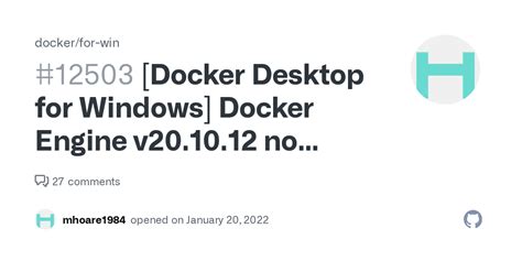 Docker Desktop For Windows Docker Engine V No Longer Working With Proxy Issue