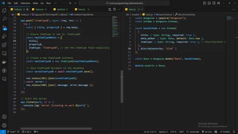 100daysofcoding Mongoose Mongodb Schema Discriminator Inheritance Kapil Dev R