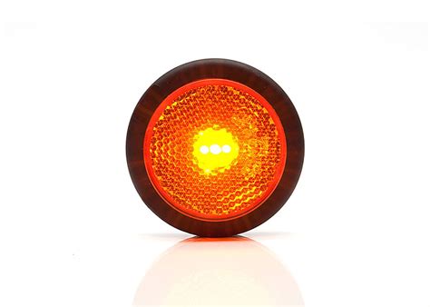 Sm79 Series Marker Light With Reflector Amber