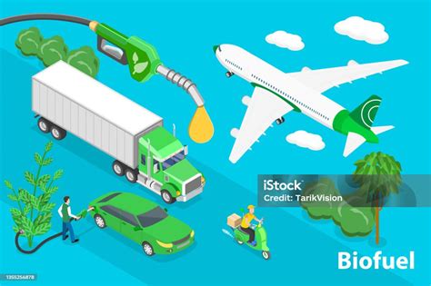 바이오 연료 산업의 3d 이소메트릭 플랫 벡터 개념 적 그림 디젤에 대한 스톡 벡터 아트 및 기타 이미지 디젤 0명 3차원 형태 Istock