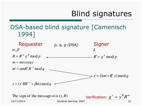 ppt a secure e voting scheme based on blind signatures powerpoint