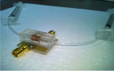 Fabricated Fluidic Variable Inductor A And Complete Fabricated With Fabricated Fluidic Variable Inductor A And Complete Fabricated With