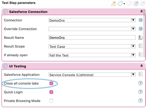 Salesforce Console Testing Provar Documentation