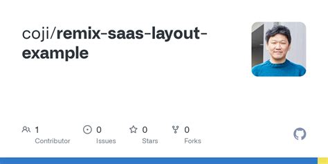 Github Coji Remix Saas Layout Example