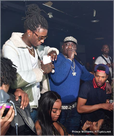 Young Thug And Big Bank Black At Libra Lounge Sandra Rose