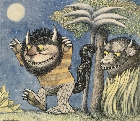 Where The Wild Things Are C1963 By Maurice Sendak Artchive