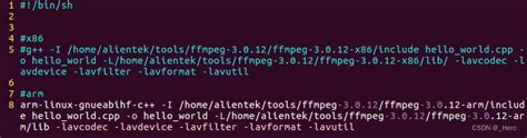 问题排查记录 ffmpeg链接libavfilter和libavcodec：未定义的引用 libavcodec so csdn博客