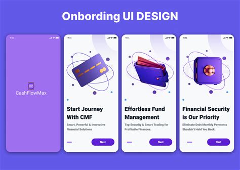 Onbording And Authentications Uiux Design Behance