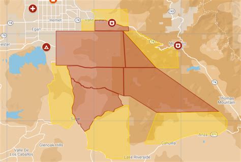 California Fire Map Update As Fairview Blaze Rapidly Expands To 20k Acres