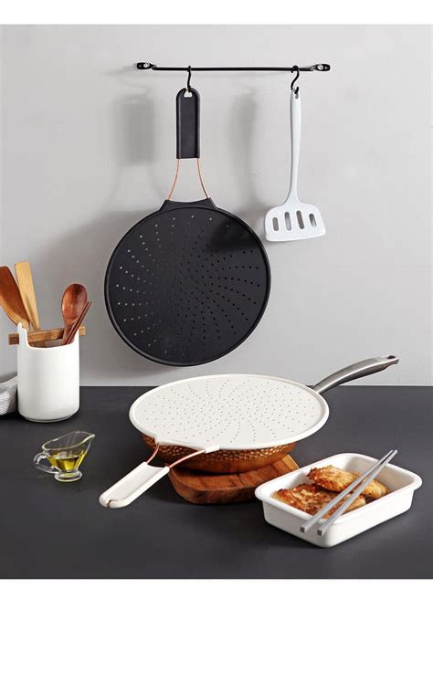 피유코 모노 실리콘 로즈골드 손잡이 프라이팬덮개 뚜껑