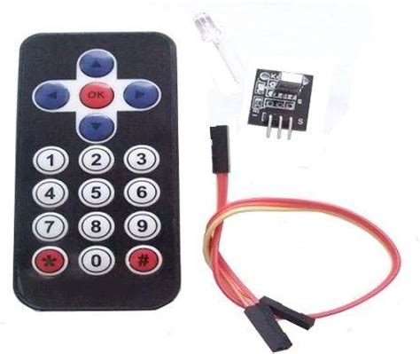 Ir Infrared Remote Control Module With Receiver For Arduino Avr Pic Hx1838 Buy Online At