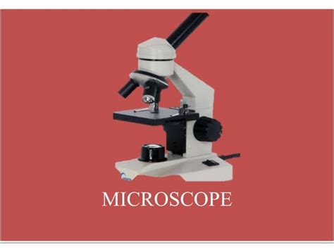 Microscope Ppt